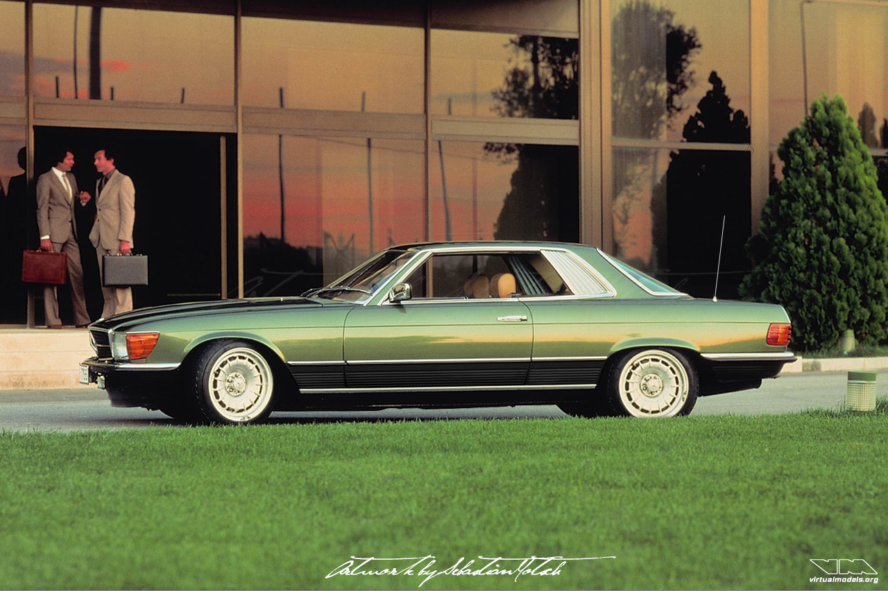 Mercedes-Benz C107 450 SLC with Custom Top Chop | Sebastian Motsch