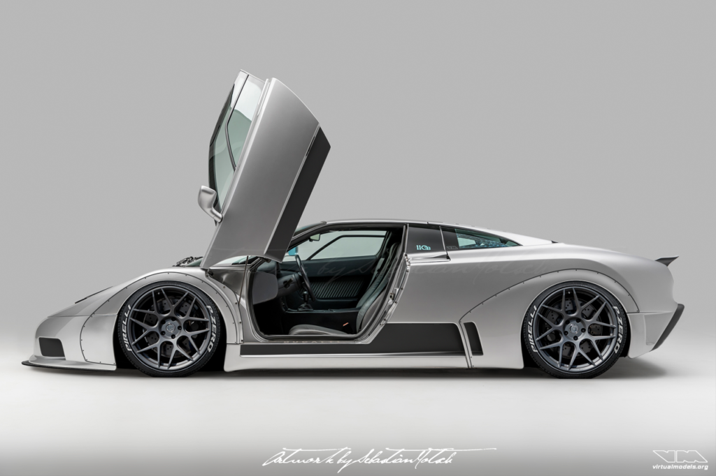 Bugatti EB110 Widebody Conversion | Sebastian Motsch