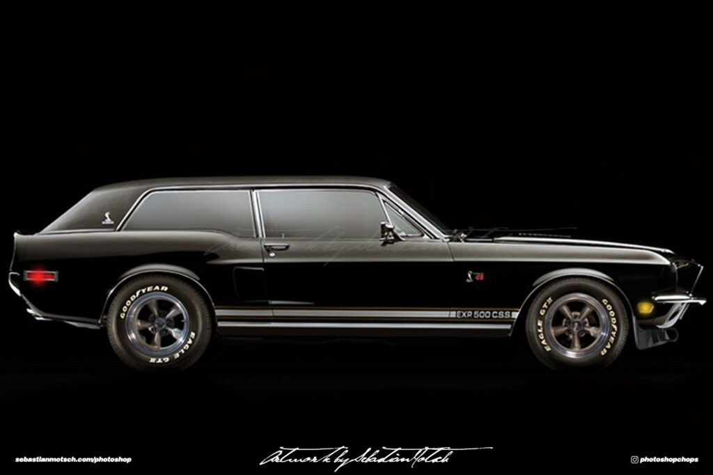 Ford Mustang Shelby EXP 500 Black Hornet | Sebastian Motsch