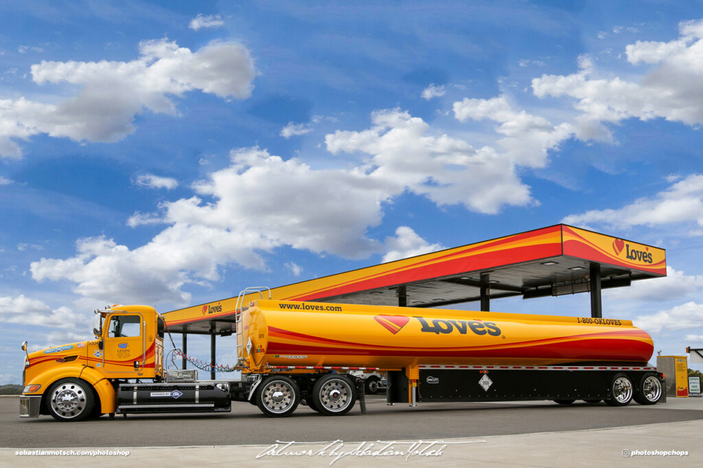 Peterbilt Custom Love’s Tanker Truck | Sebastian Motsch
